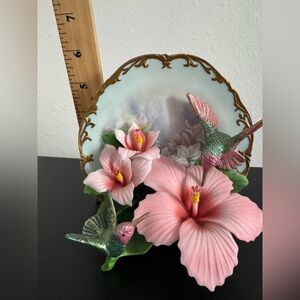 The Bradford Exchange | Accents | Porcelain Hummingbird Delicate ...